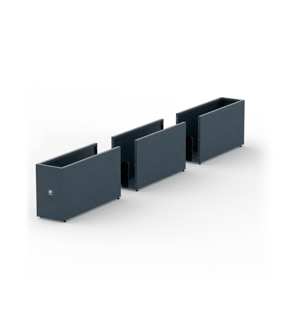 Modular metal planter accessories